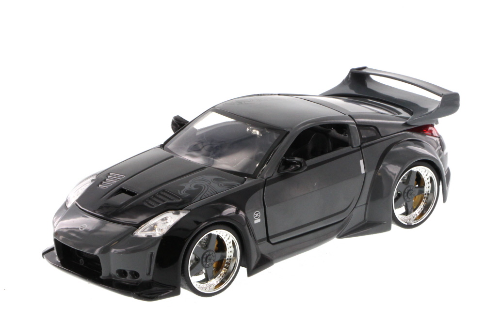 Fast/Furious DKs 2006 Nissan 350Z Gray w Black JADA 97172 1/24 Scale ...