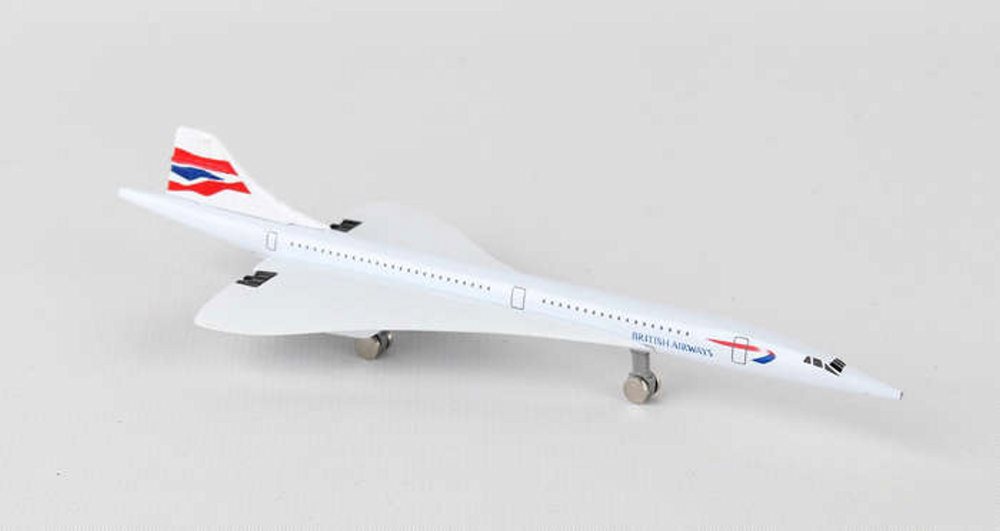 British Airways Concorde Single Plane - Daron Diecast Model Airplane ...
